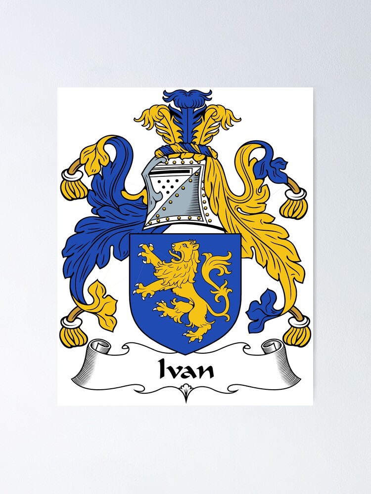 "Ivan " Poster for Sale by HaroldHeraldry | Redbubble