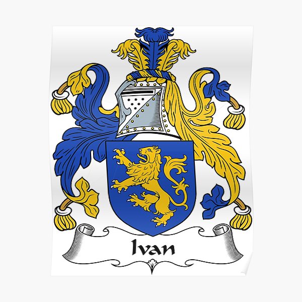 "Ivan " Poster for Sale by HaroldHeraldry | Redbubble