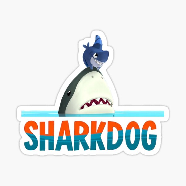 "sharkdog - Sharkdog Netflix" Sticker for Sale by My4fourlittleg ...