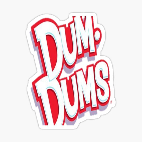 "Dum dum" Sticker for Sale by T7rdep | Redbubble