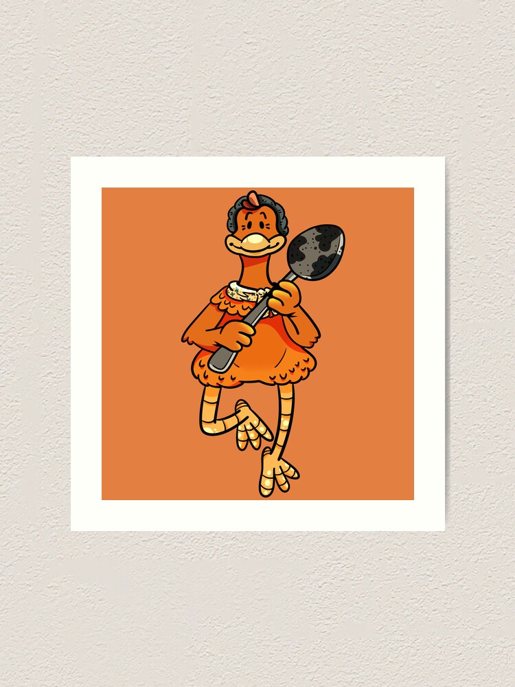 "Ginger from Chicken Run!" Art Print for Sale by MurphyOtter | Redbubble