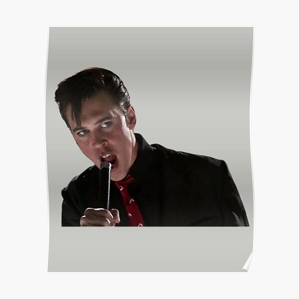 "Austin Butler Elvis for Fans- Austin Butler Elvis Cool Glossy" Poster ...