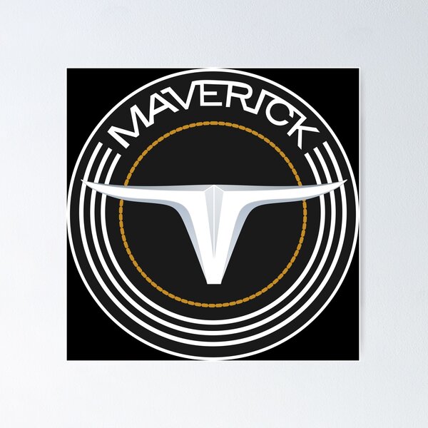 "Maverick Emblem 2" Poster for Sale by ItsMeRuva | Redbubble