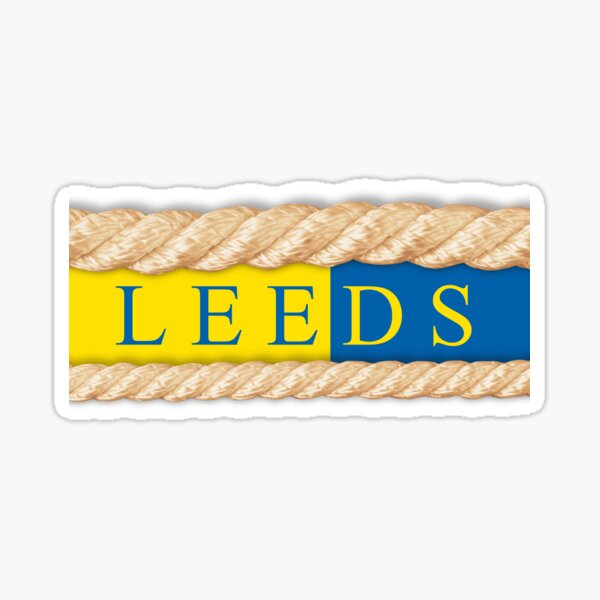 "LEEDS UNITED Classic" Sticker for Sale by LDART9 | Redbubble