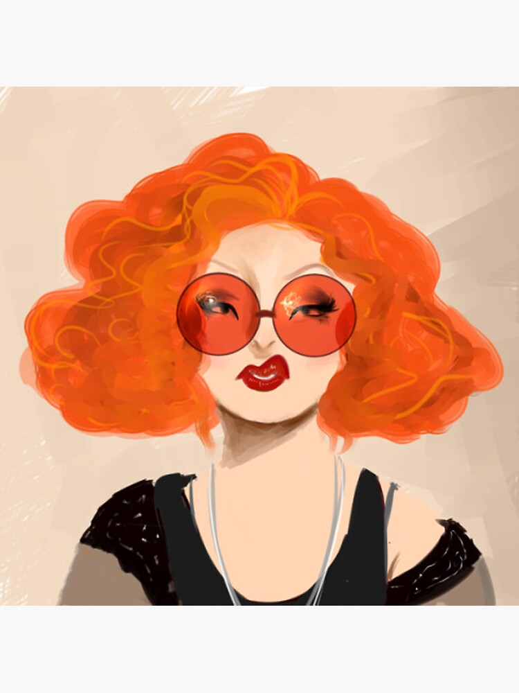 "Jinkx monsoon" Sticker for Sale by CrystalWinkle | Redbubble