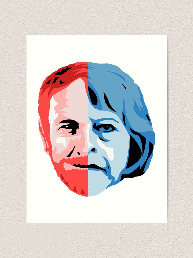 "Jeremy Corbyn VS Theresa May" Art Print for Sale by NicolasArt | Redbubble