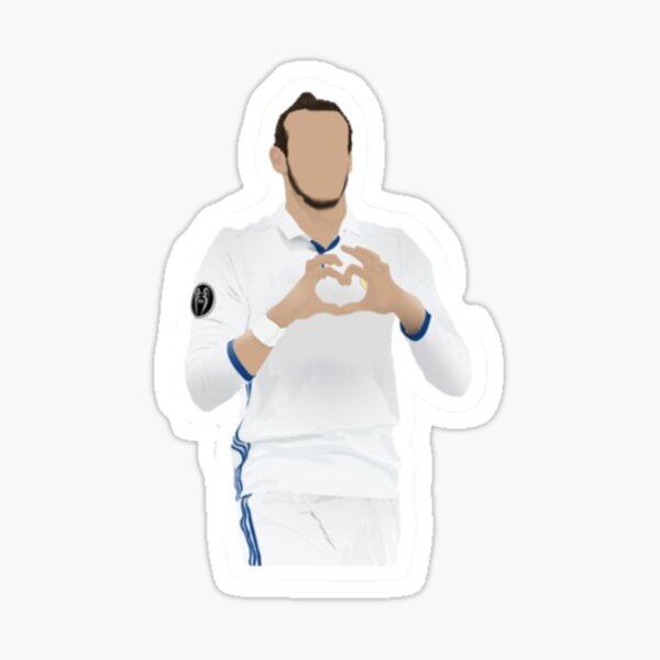"Gareth Bale : Hala Madrid Merch and Apparel" Sticker for Sale by ...