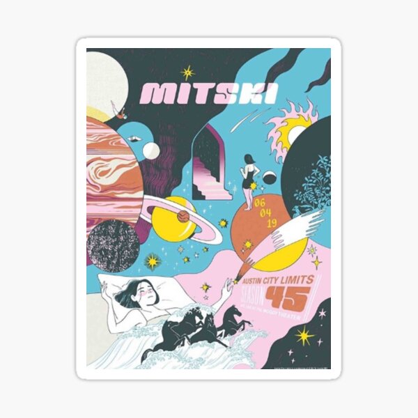 "MITSKI " Sticker for Sale by KyleLawren | Redbubble