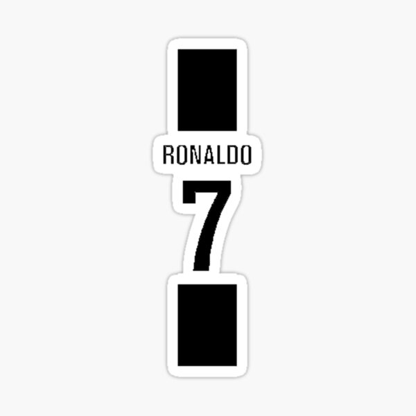 "Ronaldo CR7 Merch and Apparel - " Sticker for Sale by ProFootball ...