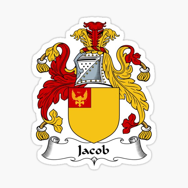 "Jacob I" Sticker for Sale by HaroldHeraldry | Redbubble