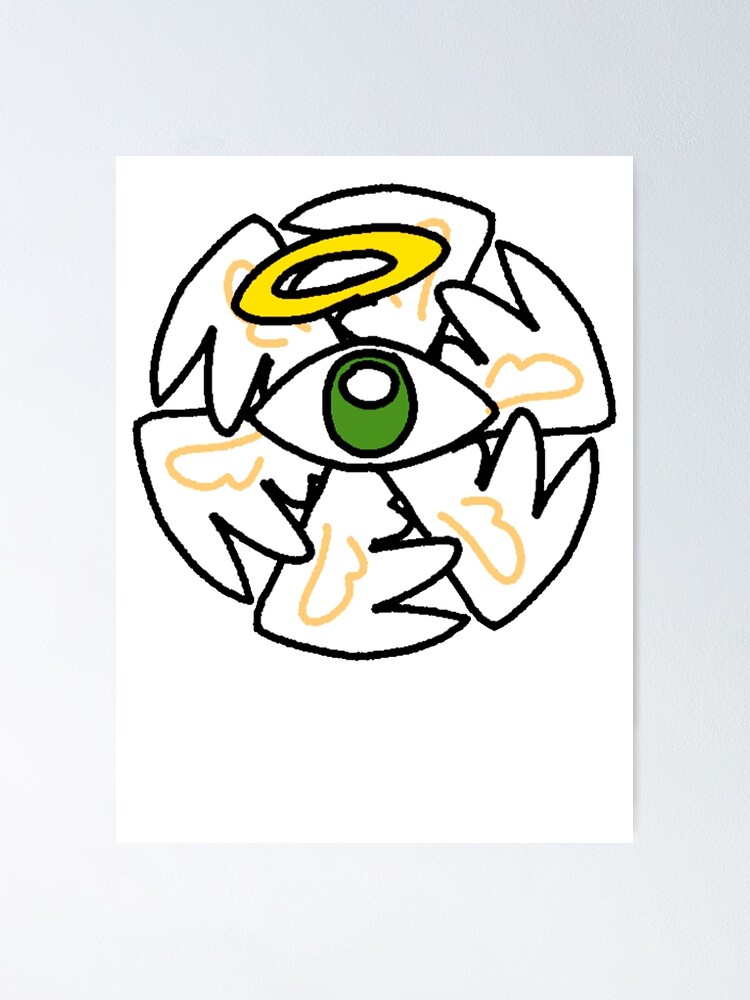 "Biblically accurate angel emoji" Poster for Sale by Kerry3248 | Redbubble