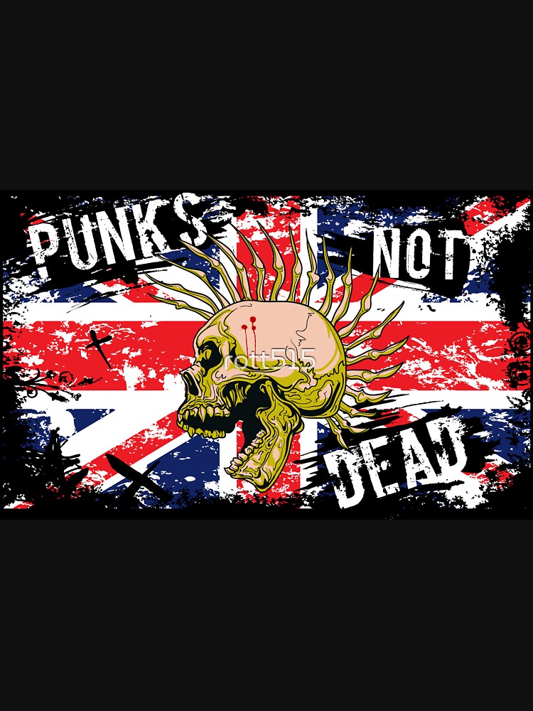 "Punk Skull" T-shirt for Sale by rott515 | Redbubble | british t-shirts ...