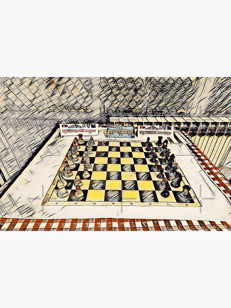 "Magical Chess Board" Sticker for Sale by REALDesign-Shop | Redbubble