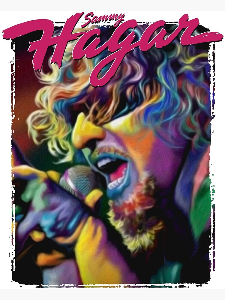 "SAMMY HAGAR" Poster for Sale by ercolepisani | Redbubble