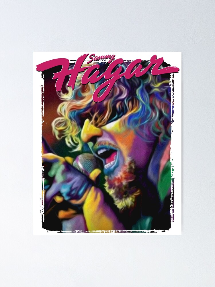 "SAMMY HAGAR" Poster for Sale by ercolepisani | Redbubble