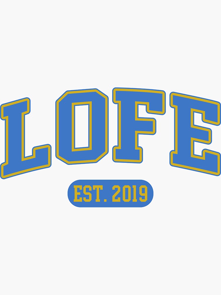 "lofe merch" Sticker for Sale by InesFriesen | Redbubble