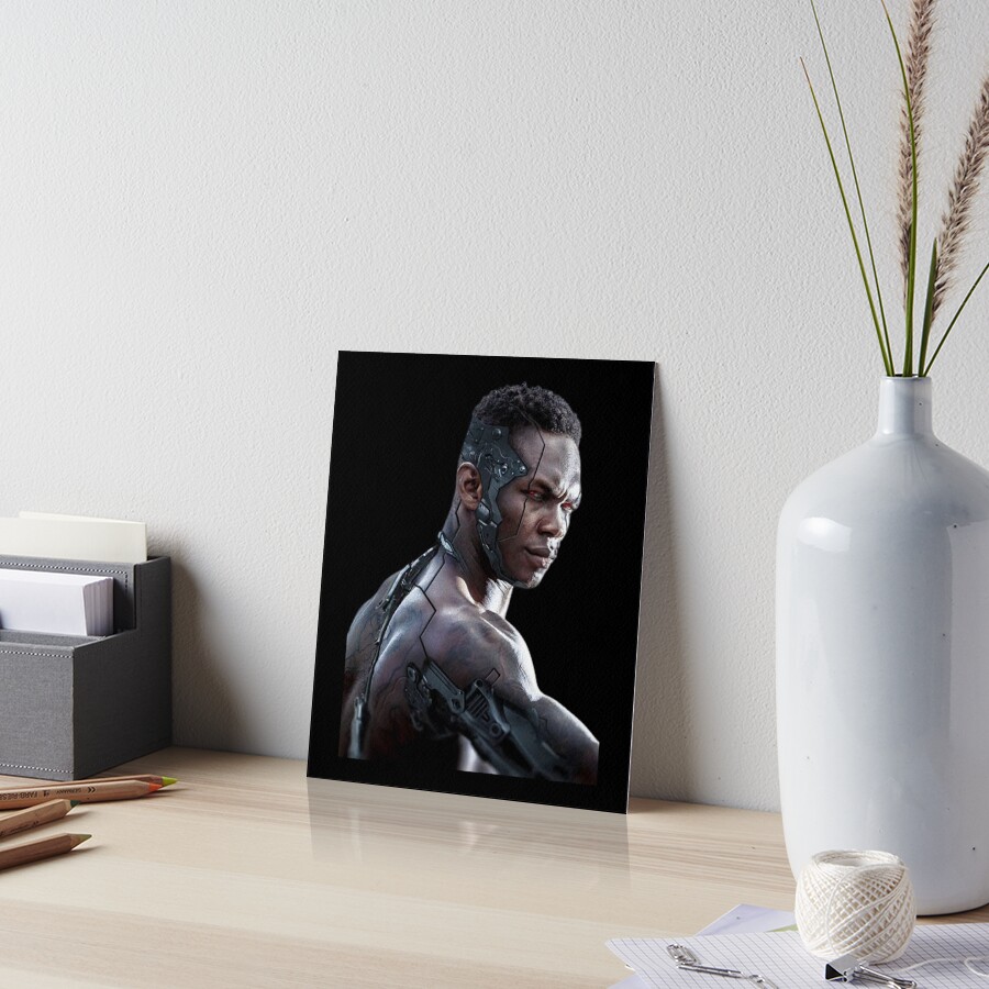 "Israel Adesanya Machine Or God The Last style bender " Art Board Print ...