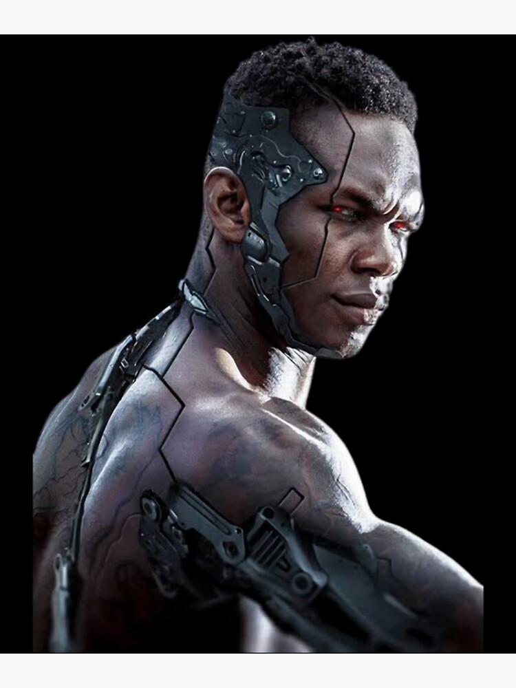 "Israel Adesanya Machine Or God The Last style bender " Art Print for ...