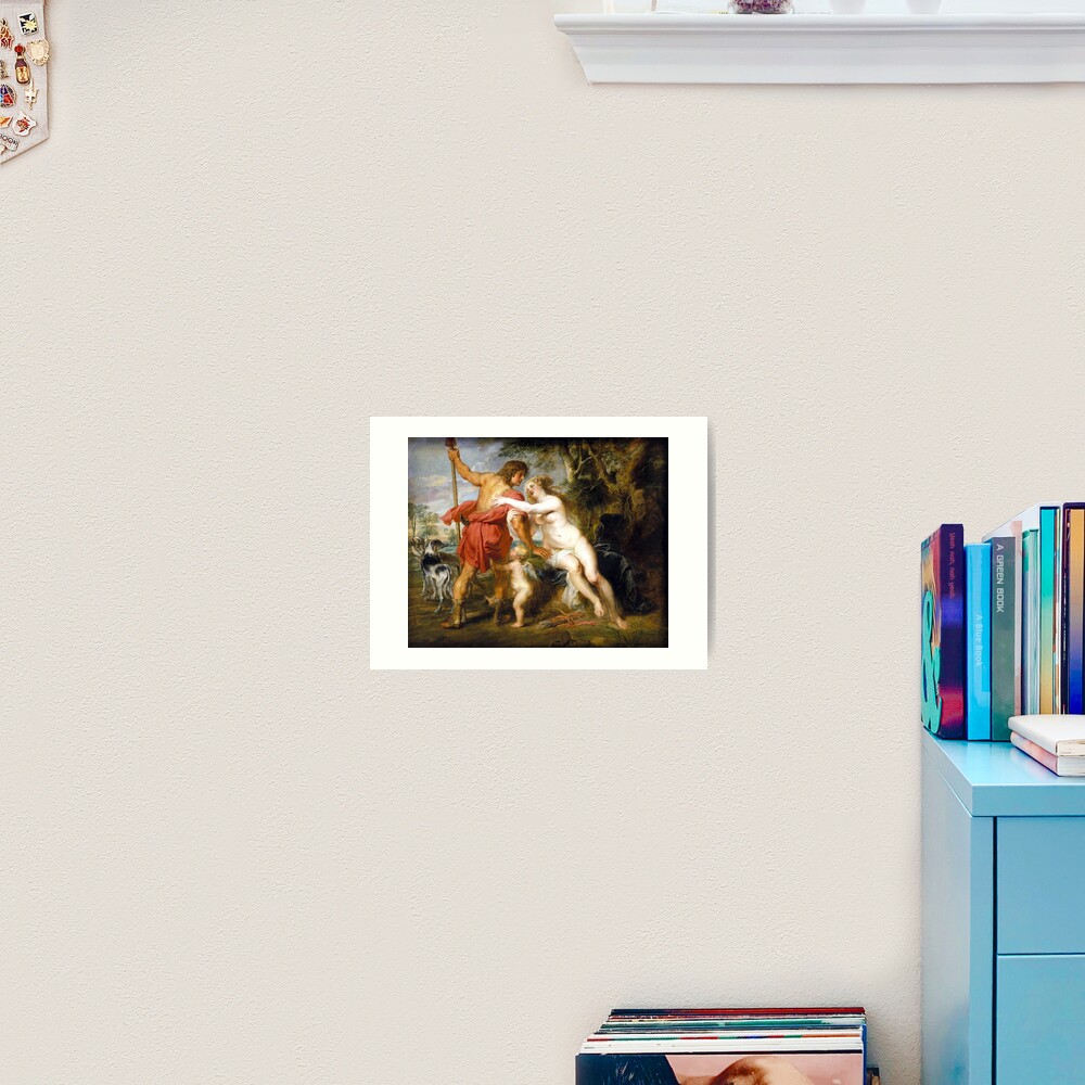 "Peter Paul Rubens Venus and Adonis" Art Print by pdgraphics | Redbubble