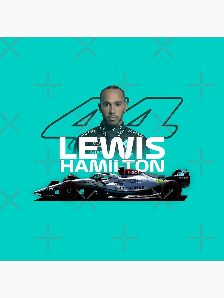 "Lewis Hamilton 44 - W13 - F1 2022 v3" Poster for Sale by F1RB | Redbubble