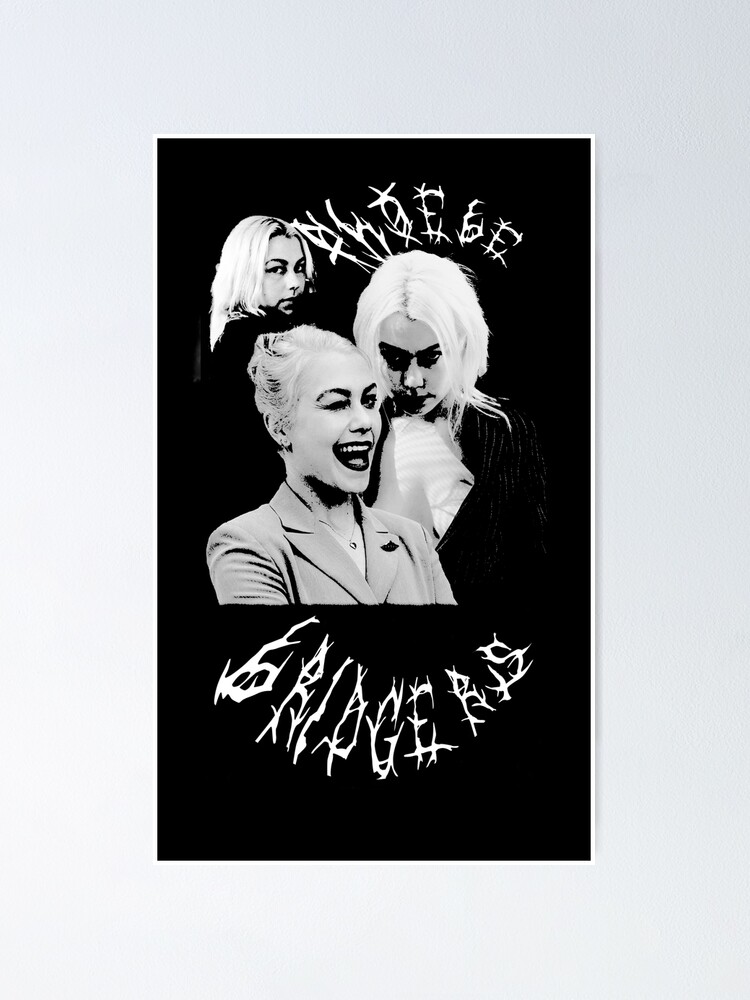 "Phoebe Bridgers Black Metal Style Art" Poster for Sale by RGRB-Designs | Redbubble