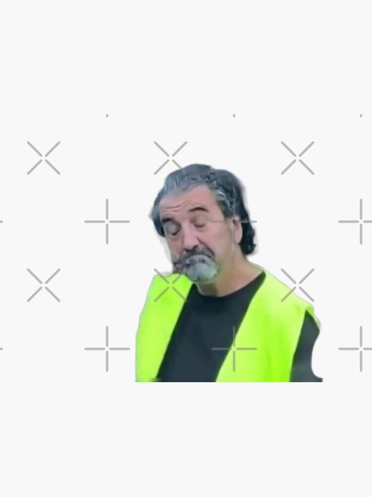 "Ivano, meme, facial expression, funny!" Sticker for Sale by ...