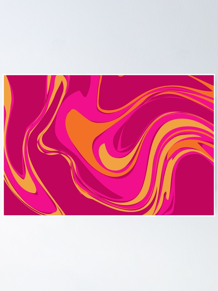 "The Yellow And Pink Connection" Poster for Sale by DaveSchenk | Redbubble