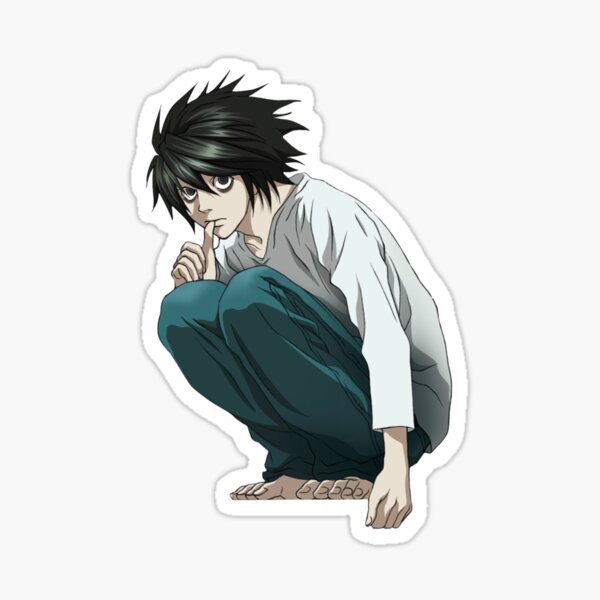 "lawleit Death " Sticker for Sale by Animeplex | Redbubble
