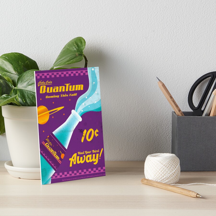 "Nuka Cola Quantum Fallout Inspired Design | Fallout New Vegas " Art ...