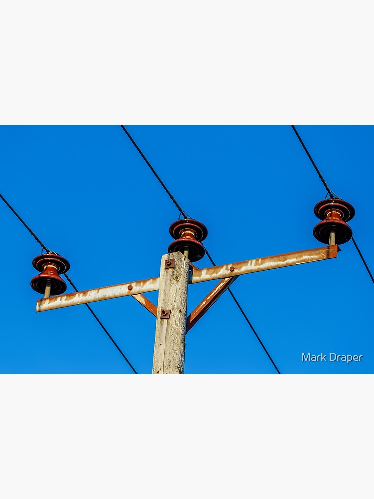 "Rusty old power lines" Poster for Sale by Celestialgiza | Redbubble
