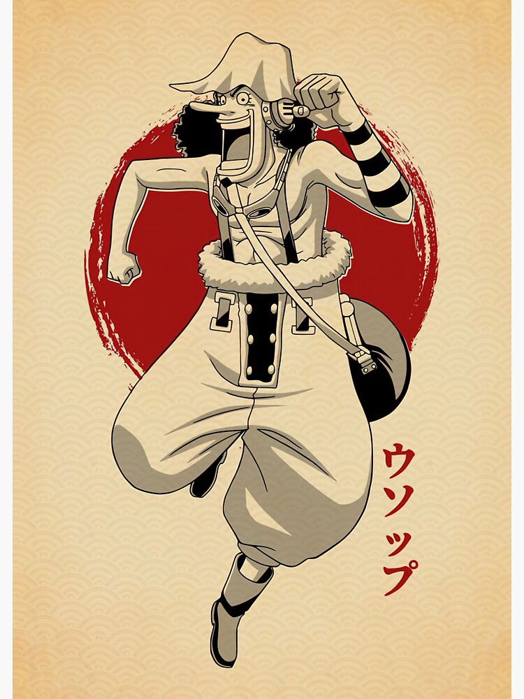 "Usopp" Sticker for Sale by DanielDutkosky | Redbubble