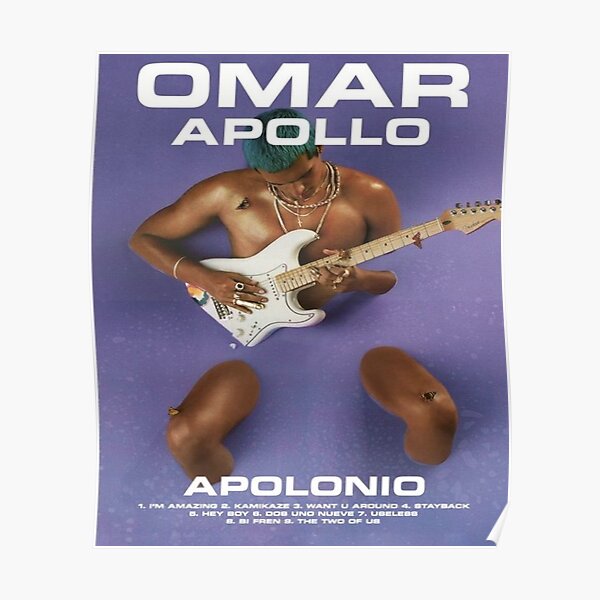 "Omar Apollo" Poster for Sale by leyllashop | Redbubble