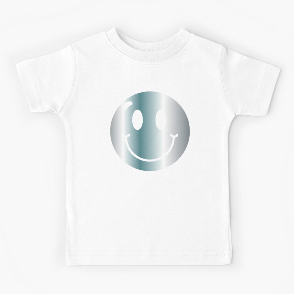 "Colorful Smiley Face : Gray Holographic Smiley Face Emoji, Cute Smiley ...