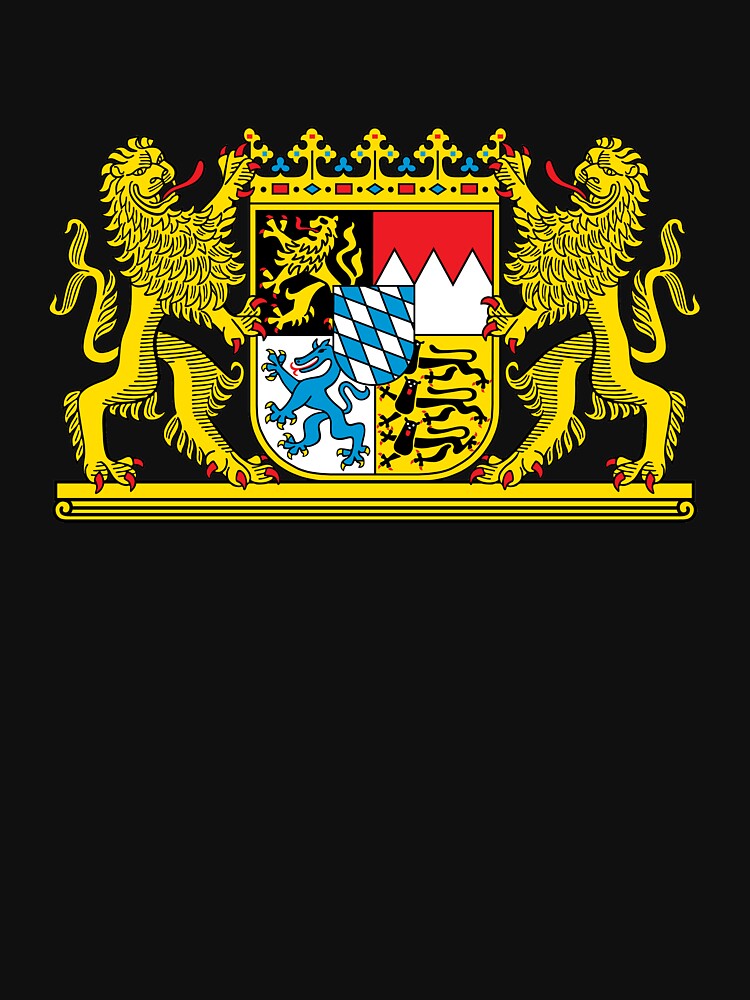 "Bavaria Coat-of-arms" T-shirt for Sale by designseventy | Redbubble ...