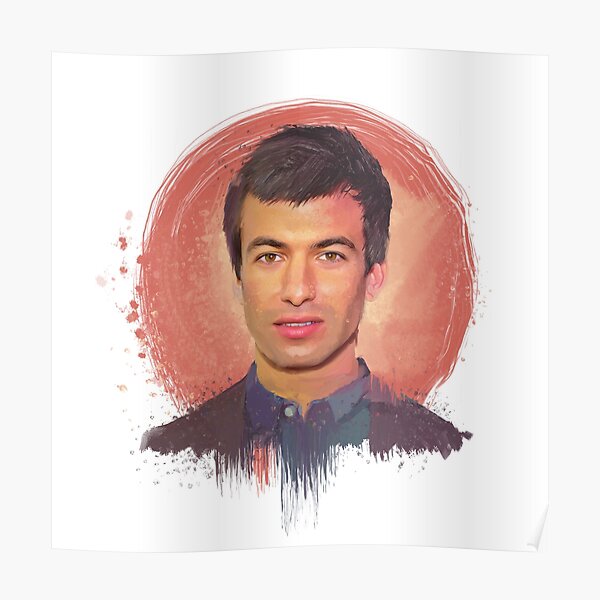 "NATHAN FIELDER Famous comedian Portraits " Poster for Sale by ...