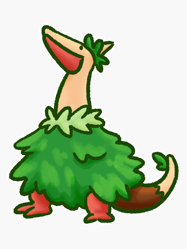 "Coniferon Showcase" Sticker for Sale by Fakeromons | Redbubble