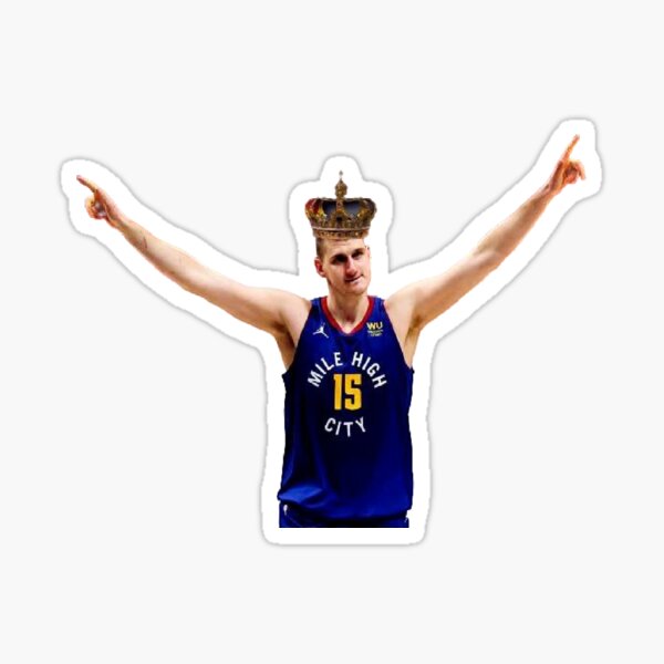 "Nikola Jokic" Sticker for Sale by DesigneForce | Redbubble