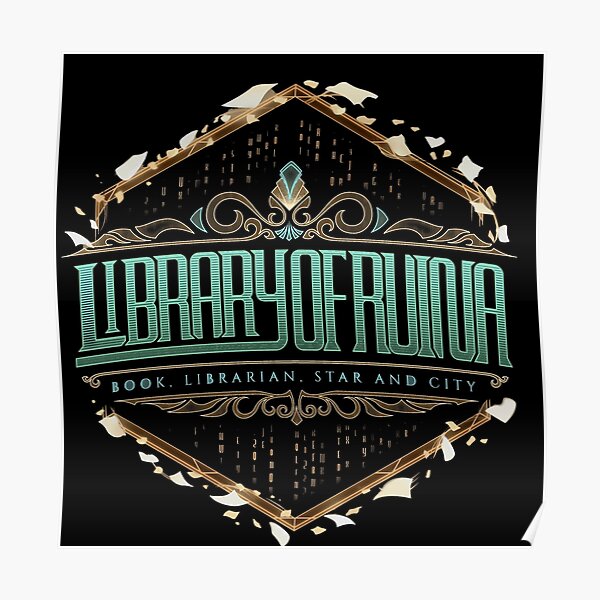 " library of ruina" Poster for Sale by echo213 | Redbubble