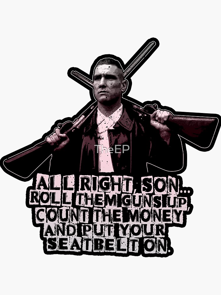 "Big Chris Lock Stock Gangster" Sticker for Sale by TheEP | Redbubble