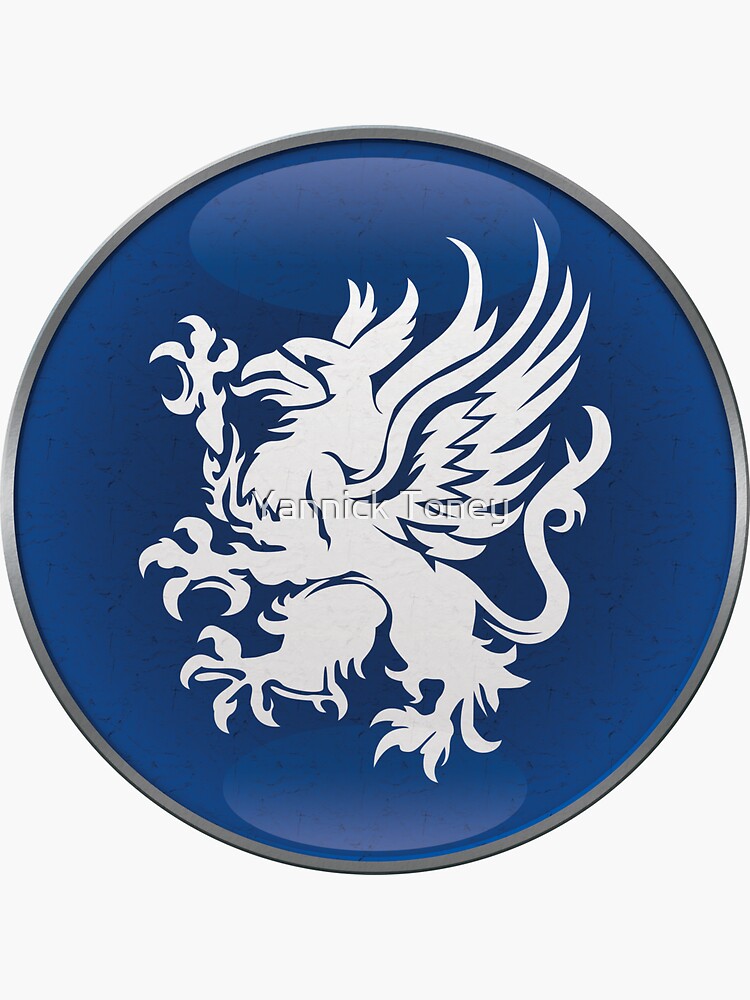 "Grey Warden Pendant 2 - Dragon Age Art" Sticker for Sale by YTBooks ...