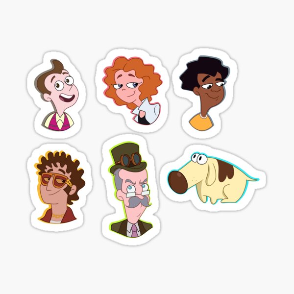"Milo Murphy's Law Sticker Pack" Sticker for Sale by minkshame | Redbubble