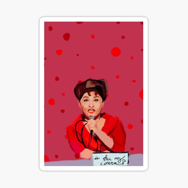 "Jinkx Monsoon in AS7 Snatch Game" Sticker for Sale by philkala | Redbubble