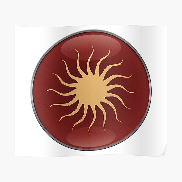 "Chantry Pendant - Dragon Age Art" Poster for Sale by YTBooks | Redbubble