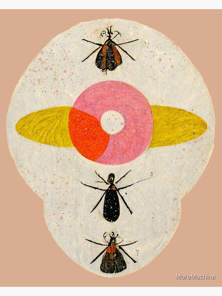 "Vintage bug, creepy cute insect, Occult Retro Surrealism" Art Print ...