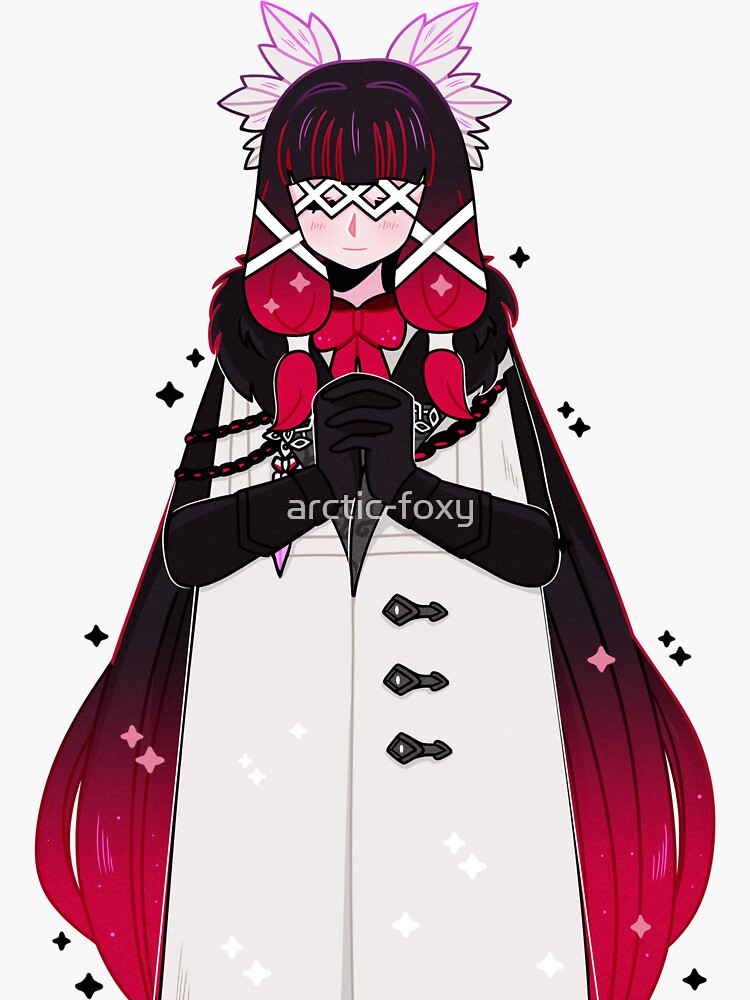 "Columbina" Sticker for Sale by arctic-foxy | Redbubble