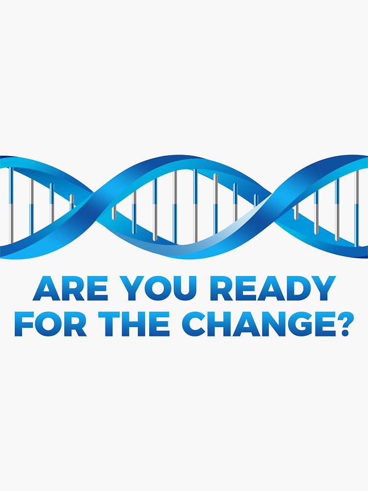 "Slogans Graphics Design Quotes DNA" Sticker for Sale by Beviral ...