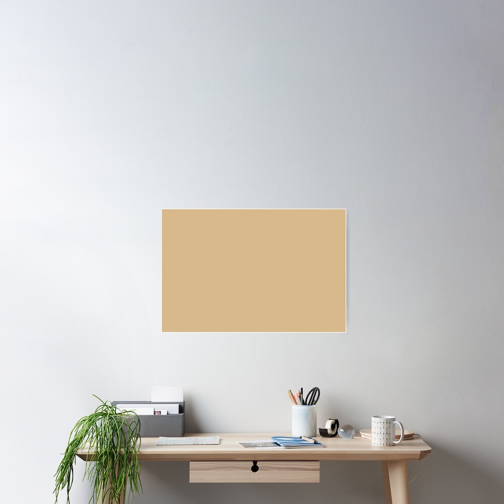 "Neutral Mid-tone Beige Brown Solid Color Pairs PPG Splash Of Honey ...