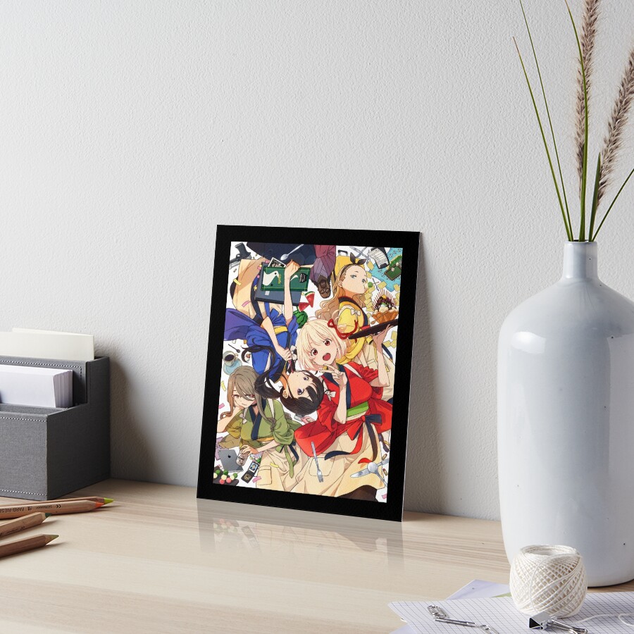 "lycoris recoil " Art Board Print for Sale by JuniorCharm | Redbubble