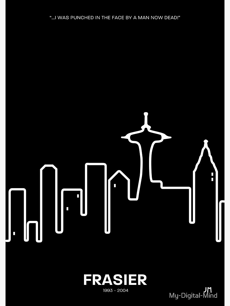 "Frasier" Sticker for Sale by My-Digital-Mind | Redbubble