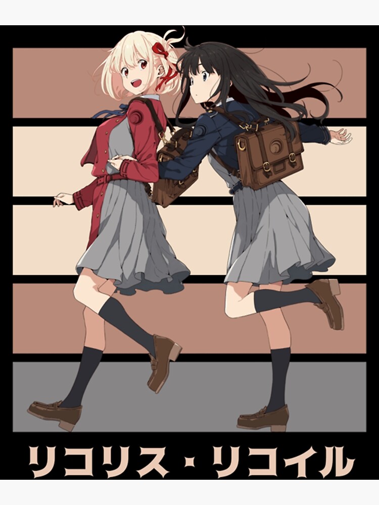 "Lycoris Recoil" Poster for Sale by JuniorCharm | Redbubble